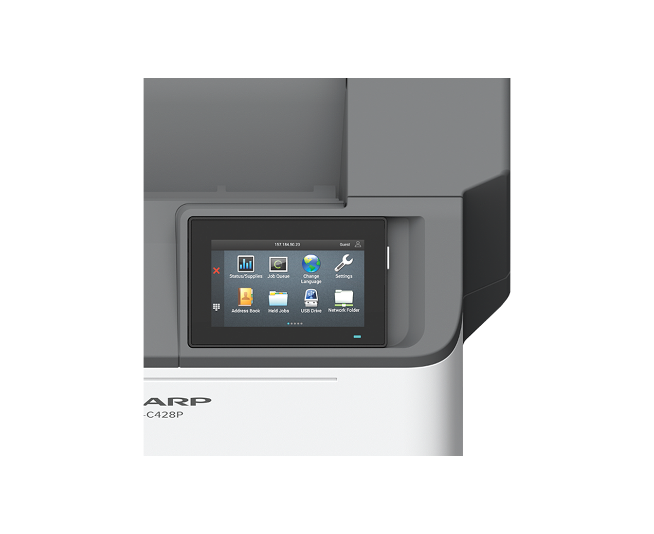 Sharp MXC428P – 40ppm Colour Copier and Printer for Office Use