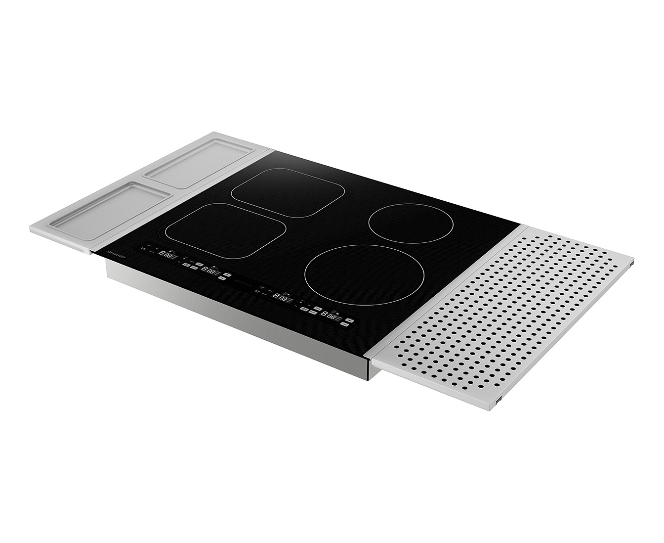 SCH2443GB SHARP 24 in. Induction Cooktop | 4 Zone Induction Cooktop