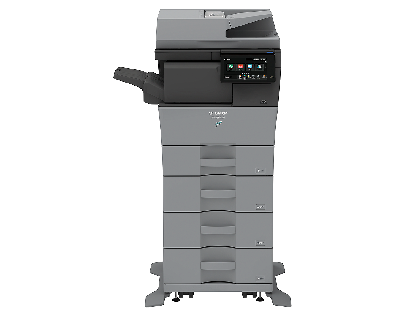 Sharp BPB540WR – 40ppm Monochrome Copier and Printer for Office