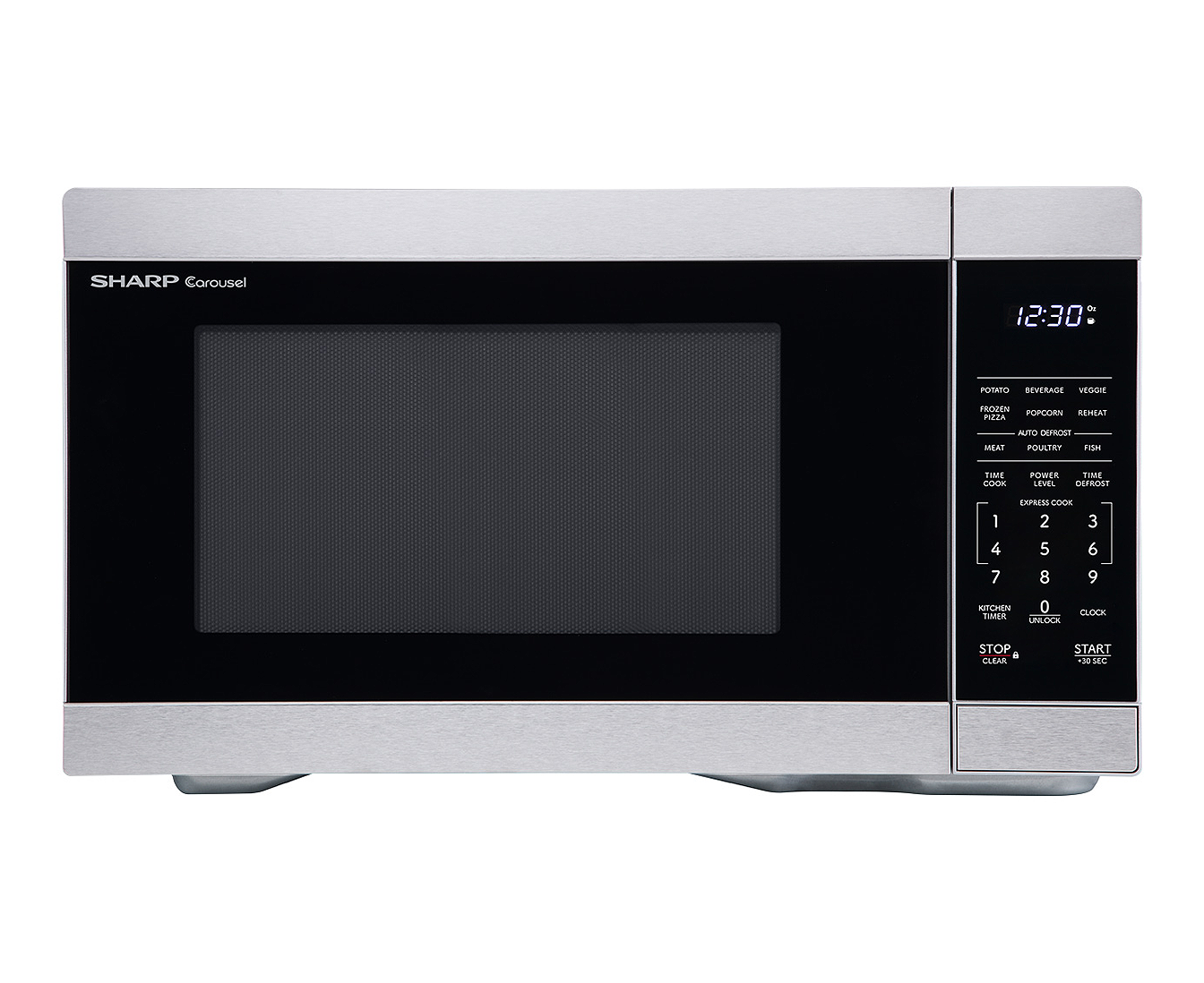 SHARP SMC1162KSC Carousel Microwave 1.1 cu. ft. 900W