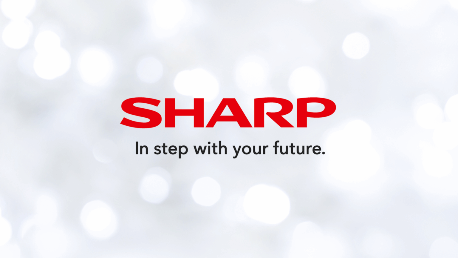 New Corporate Slogan "In step with your future."